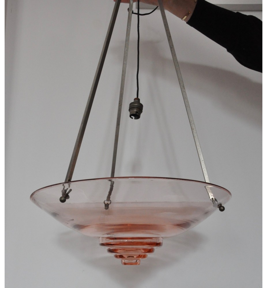 Suspension vintage rose