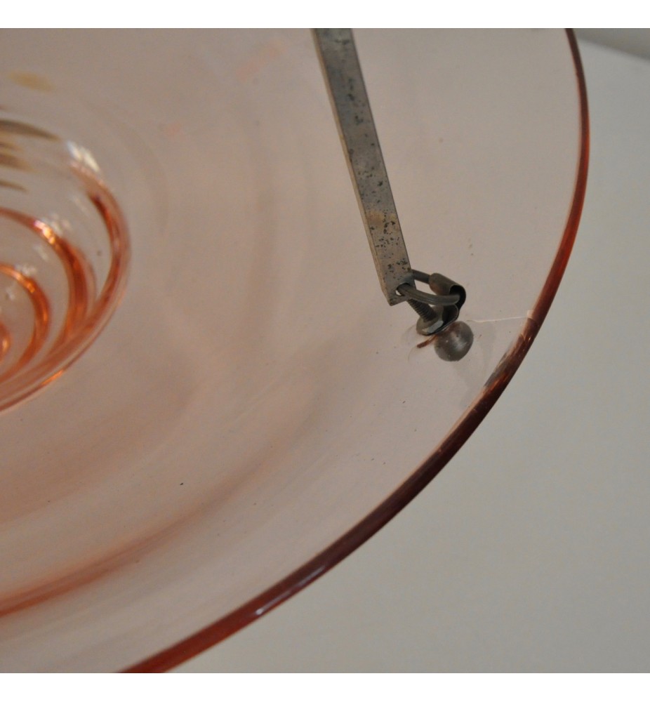 Suspension vintage rose