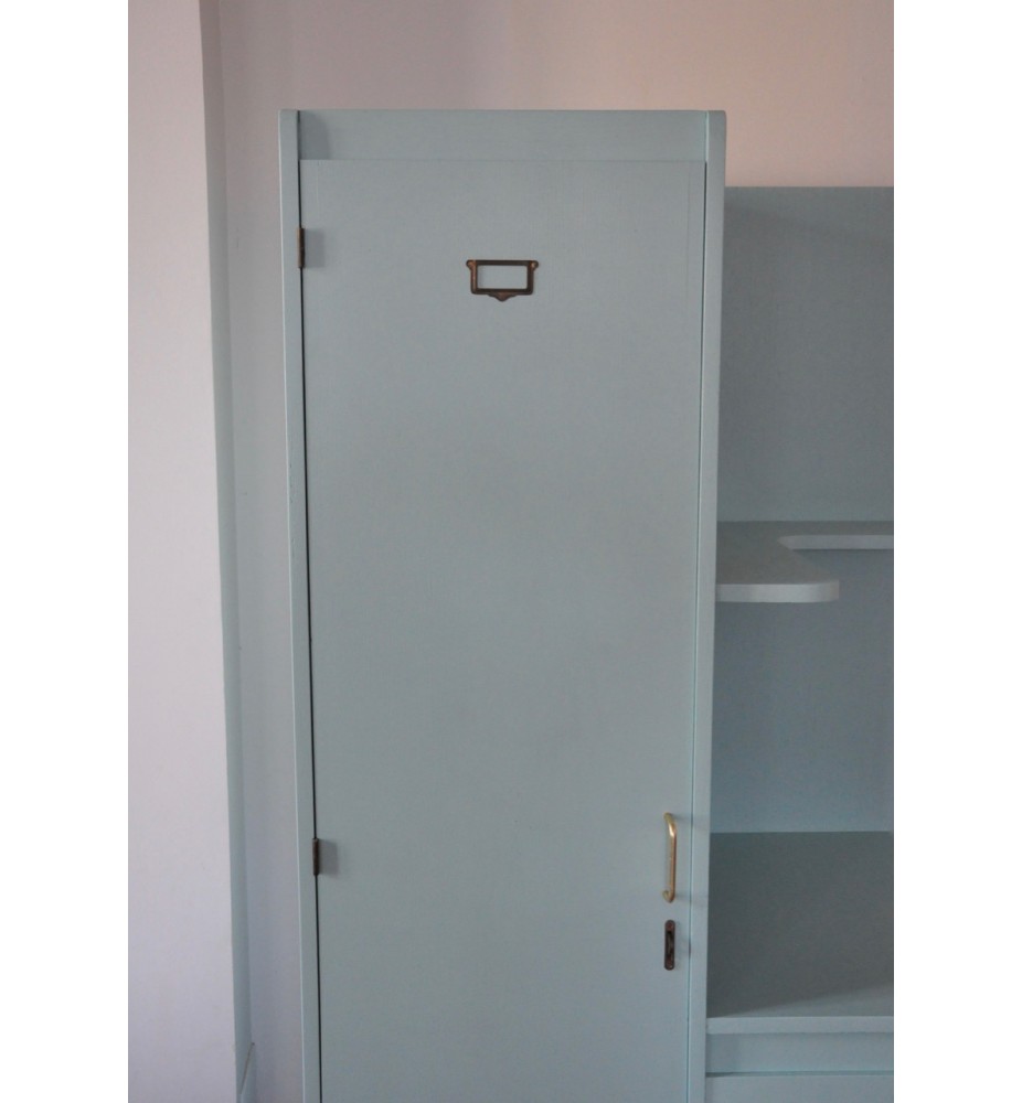 Armoire vestiaire d'internat vintage