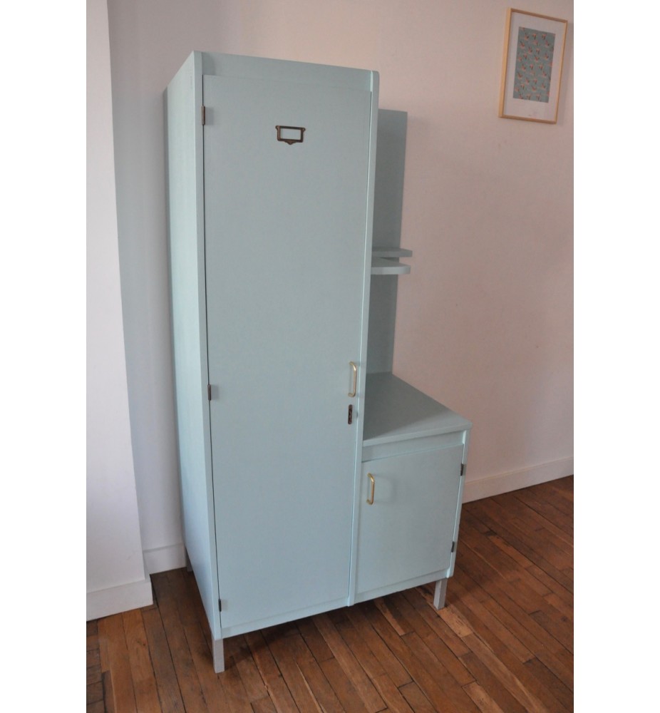 Armoire vestiaire d'internat vintage